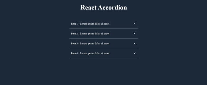 How To Create An Animated Accordion With React JS Owlcation