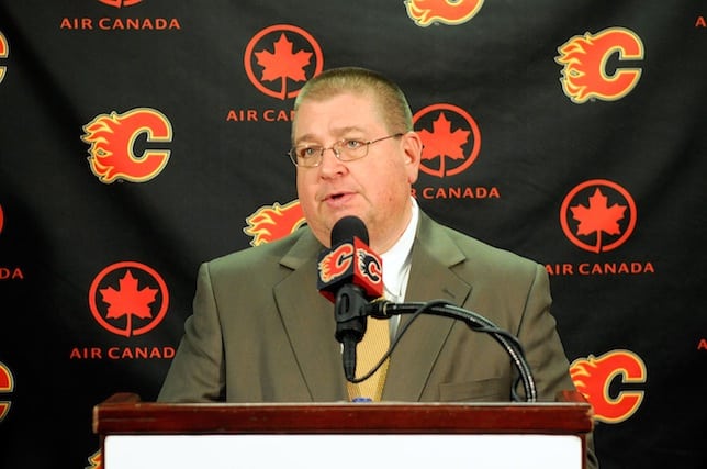 Flames fire GM Jay Feaster, assistant GM John Weisbrod