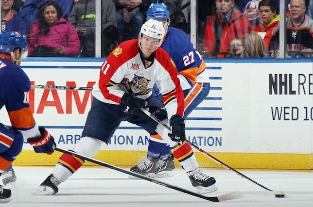 Huberdeau dazzles in shootout with homage to Swedish legend