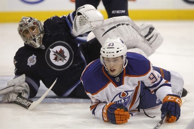 Petrell, Hall lead Oilers past Jets 5-3; Edmonton scores four times in ...