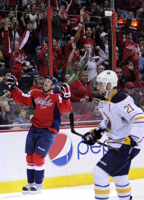 Capitals score 3 goals in 2nd period, snap offensive slump in 5-3 win ...