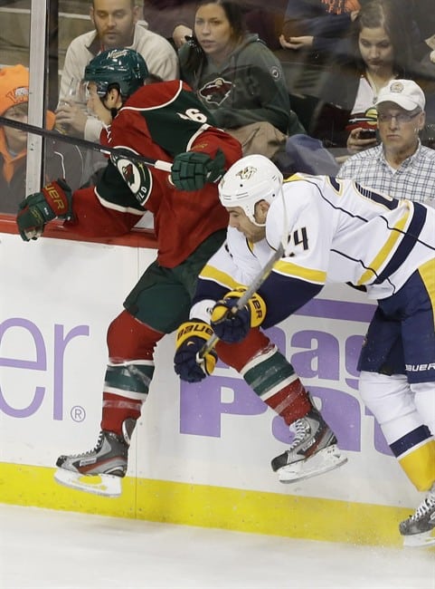 Josh Harding stops 16 shots for first shutout of season, Minnesota ...