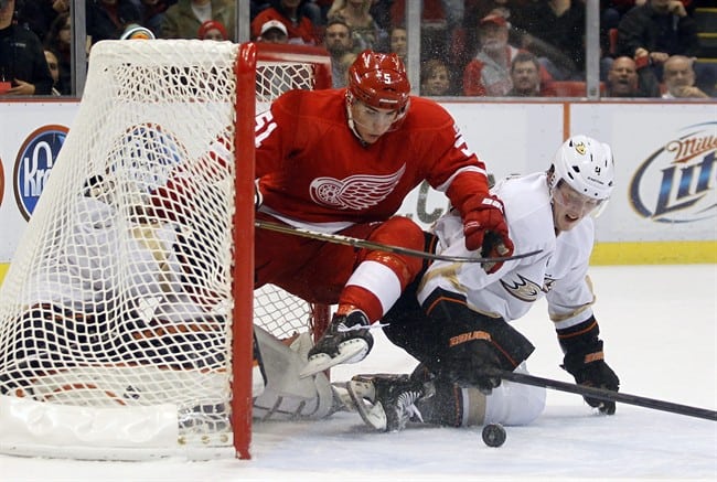 Lidstrom, Franzen, Howard lead Red Wings to 5-0 win over Ducks, snap 6 ...