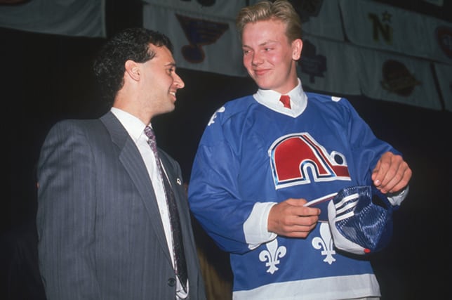 25 years ago Mats Sundin was taken first overall at the NHL draft - and ...