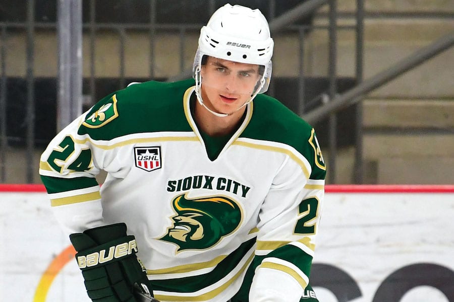 The fire burns within Flames' prospect Pospisil