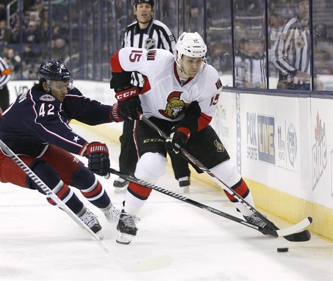 Jason Spezza scores late, Stephane Da Costa has 2 goals in Senators' 3 ...