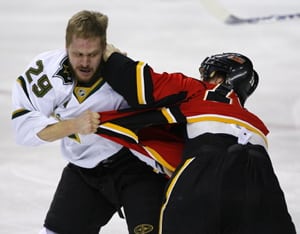 Ribeiro's overtime winner lifts Stars to 3-2 triumph over Flames