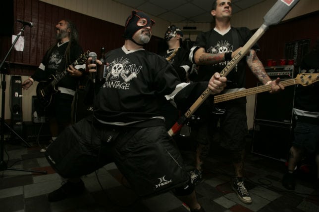 Punkrock puckheads proud of hockey heritage