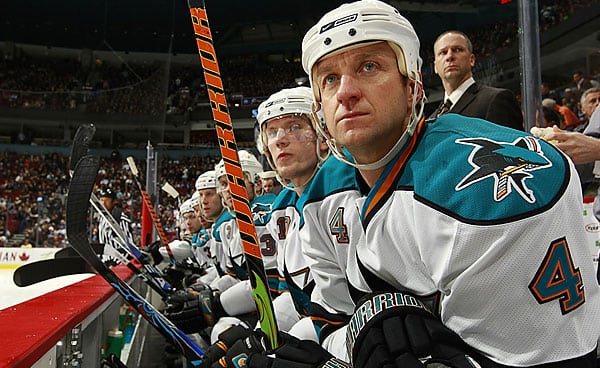 THN.com Blog: Rob Blake ecstatic to be swimming with Sharks