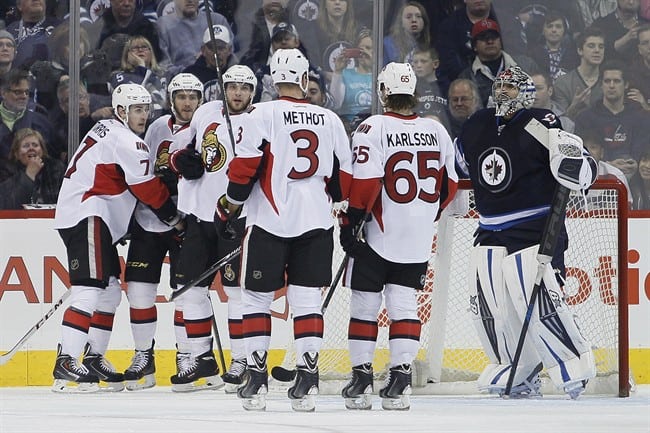 Hemsky starts to click with new team, has three assists in Senators 5-3 win