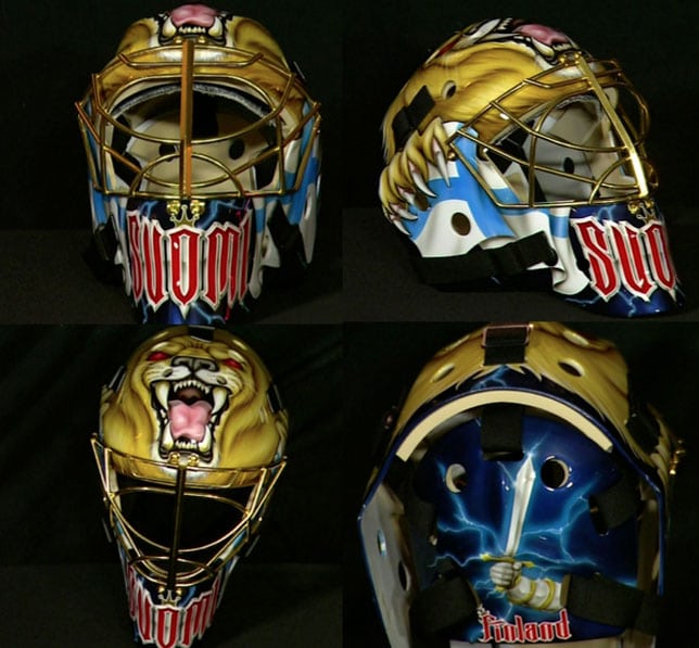 Tuukka Rask's Olympic goalie mask unveiled