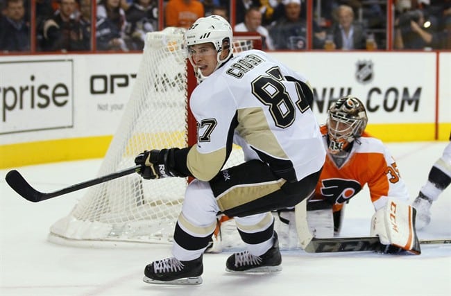 Crosby records point in 7th straight game, lifts Penguins past Eastern ...