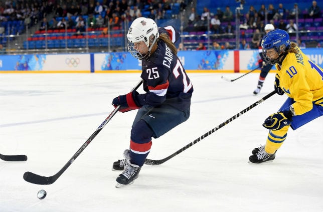 Alex Carpenter goes first overall in the NWHL entry draft