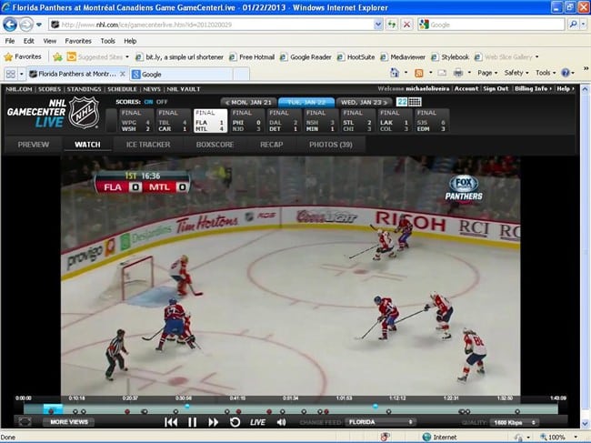 Review: Despite some video glitches, NHL Gamecenter Live a hit for ...