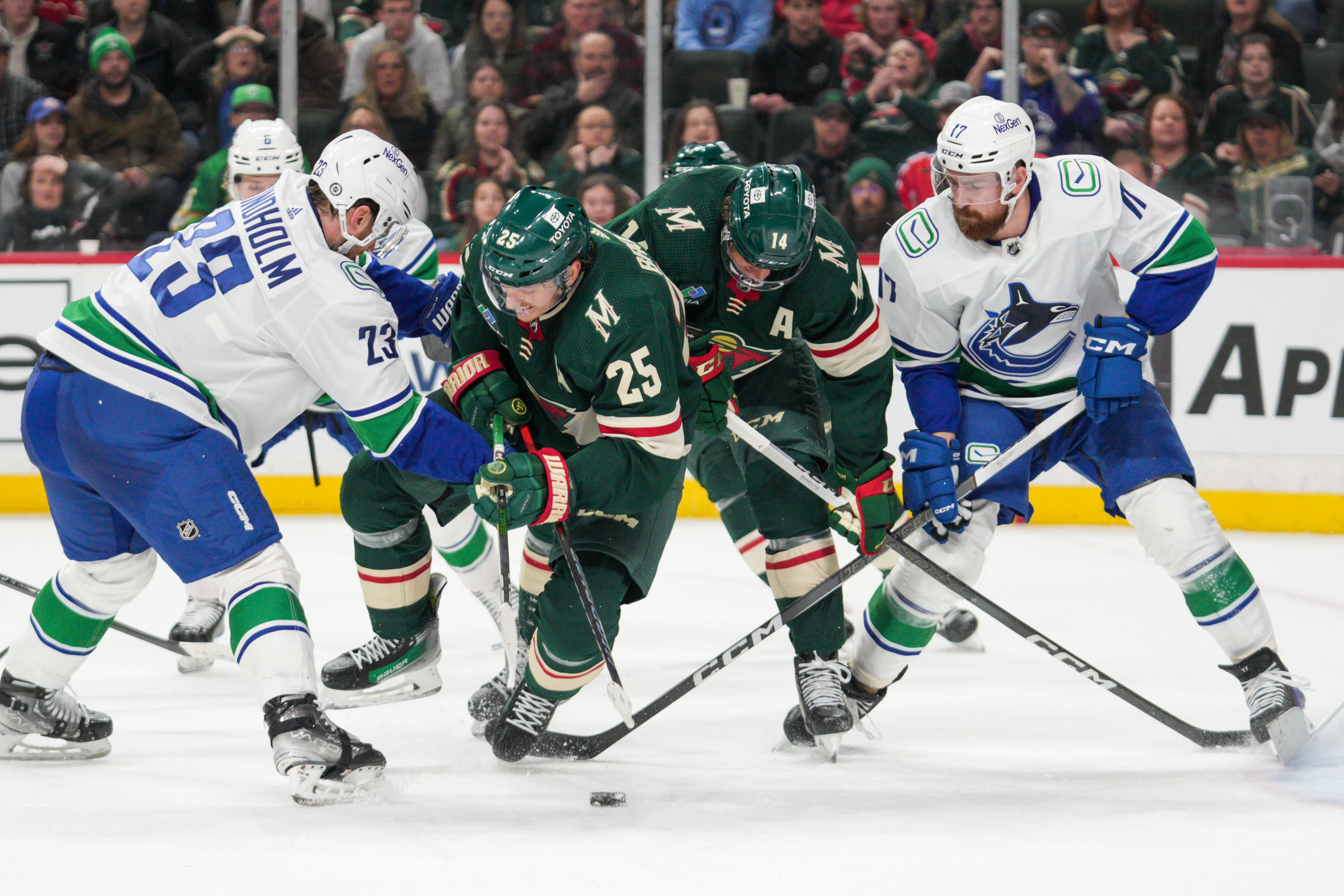 The Stats Behind The Game: Canucks 7, Wild 10
