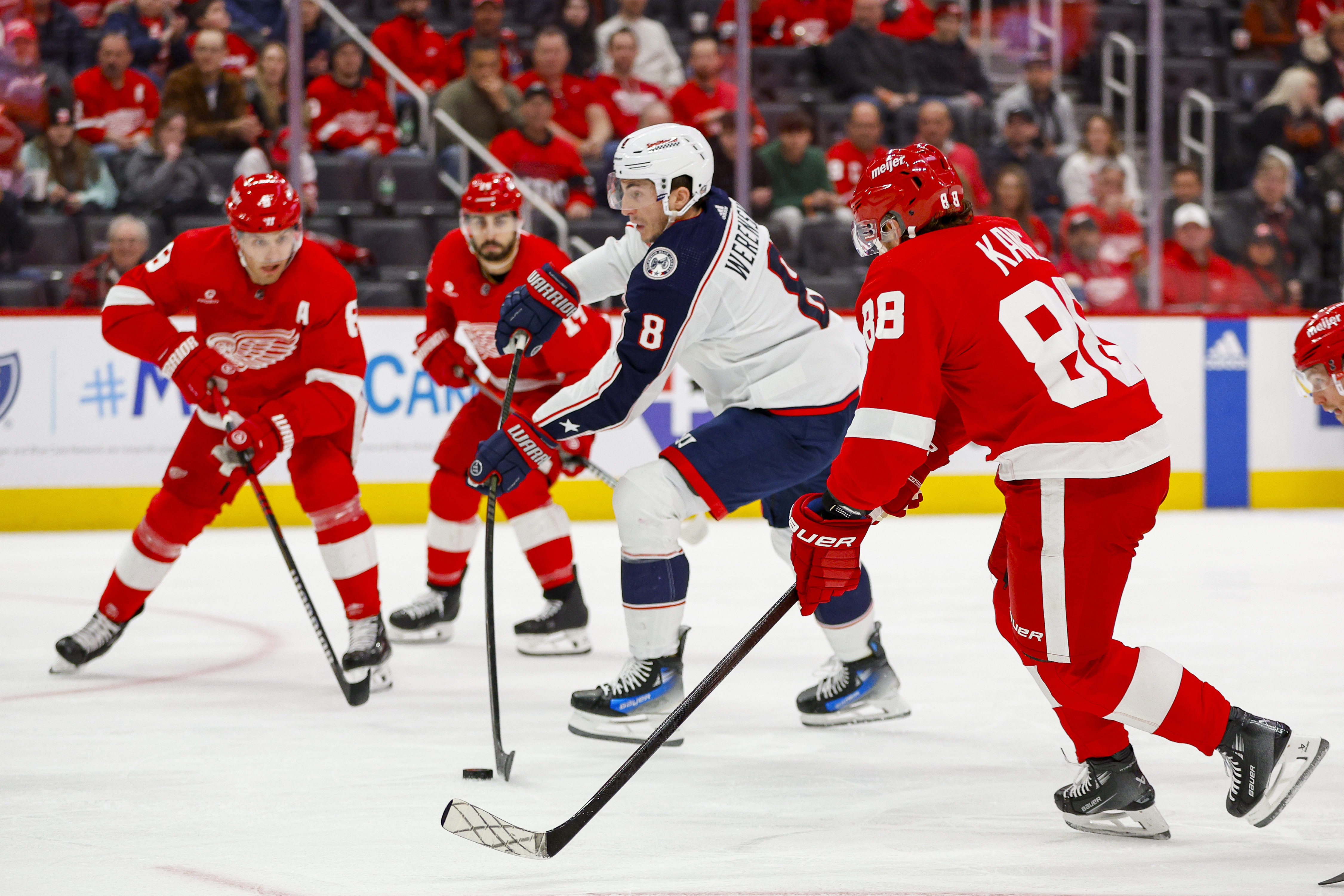 Detroit Spoils A Big Game From Zach Werenski By Coming From Behind To ...