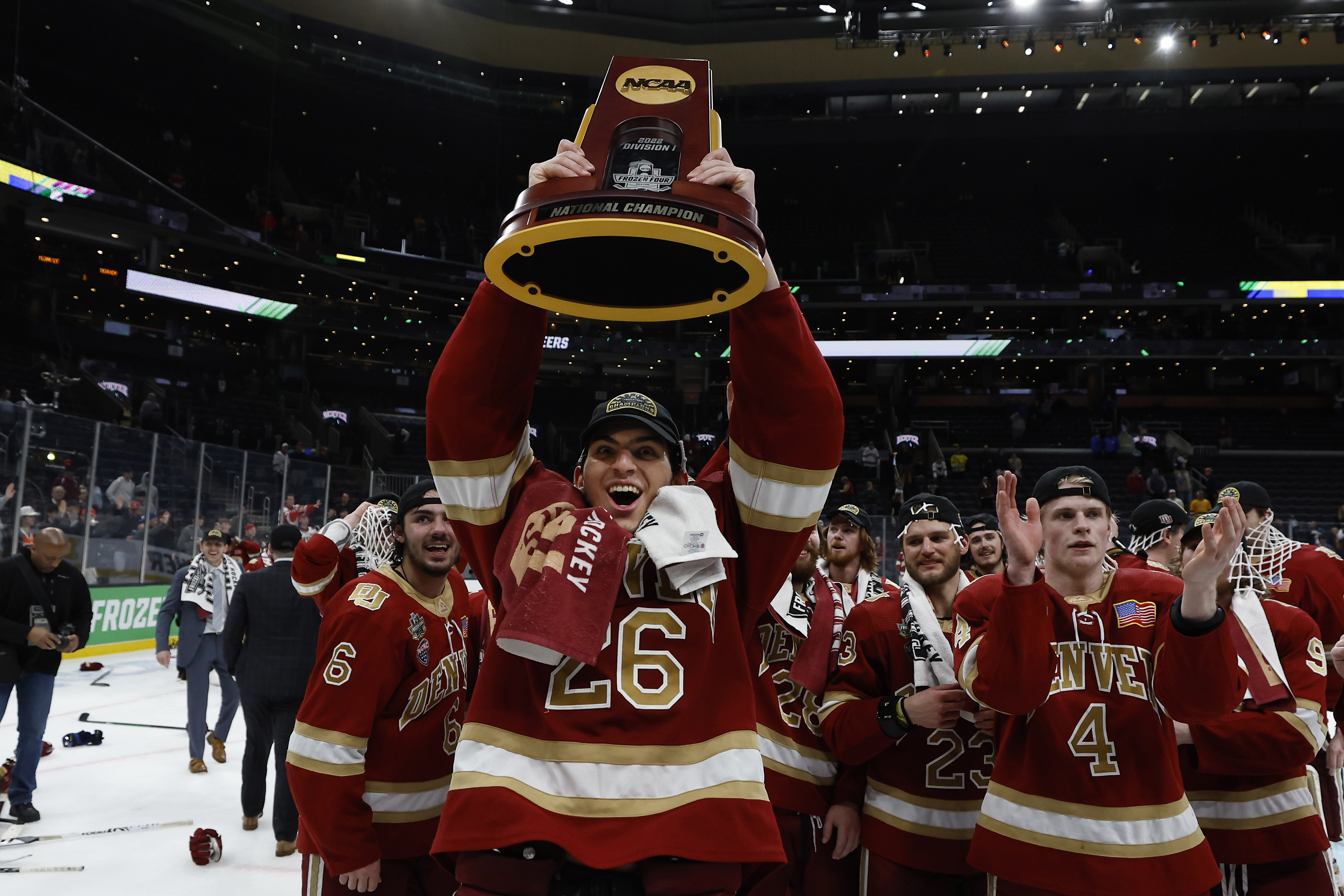 Denver's Shai Buium signs with the Red Wings