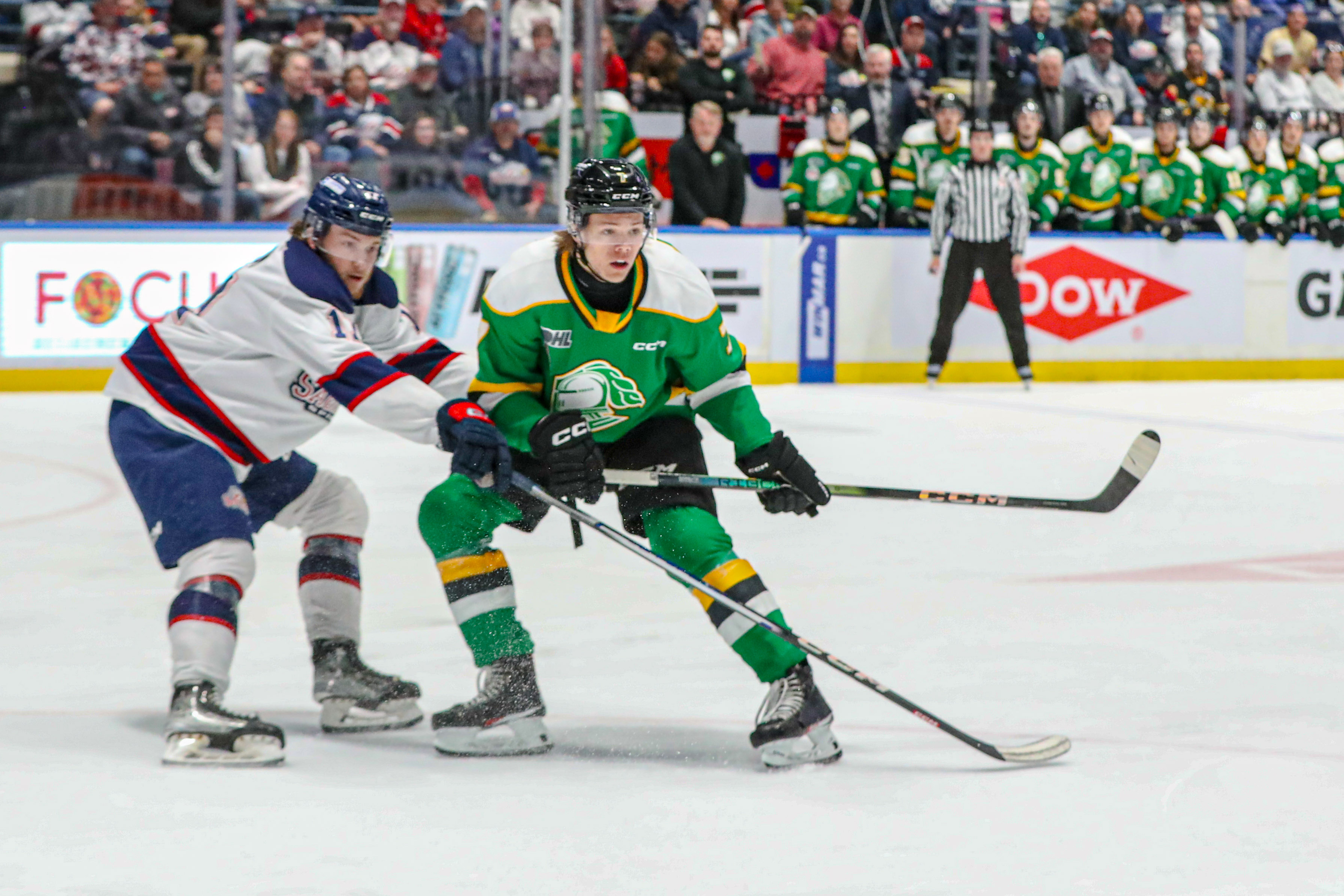 Easton Cowan's Late Game Heroics Send the London Knights to the ...