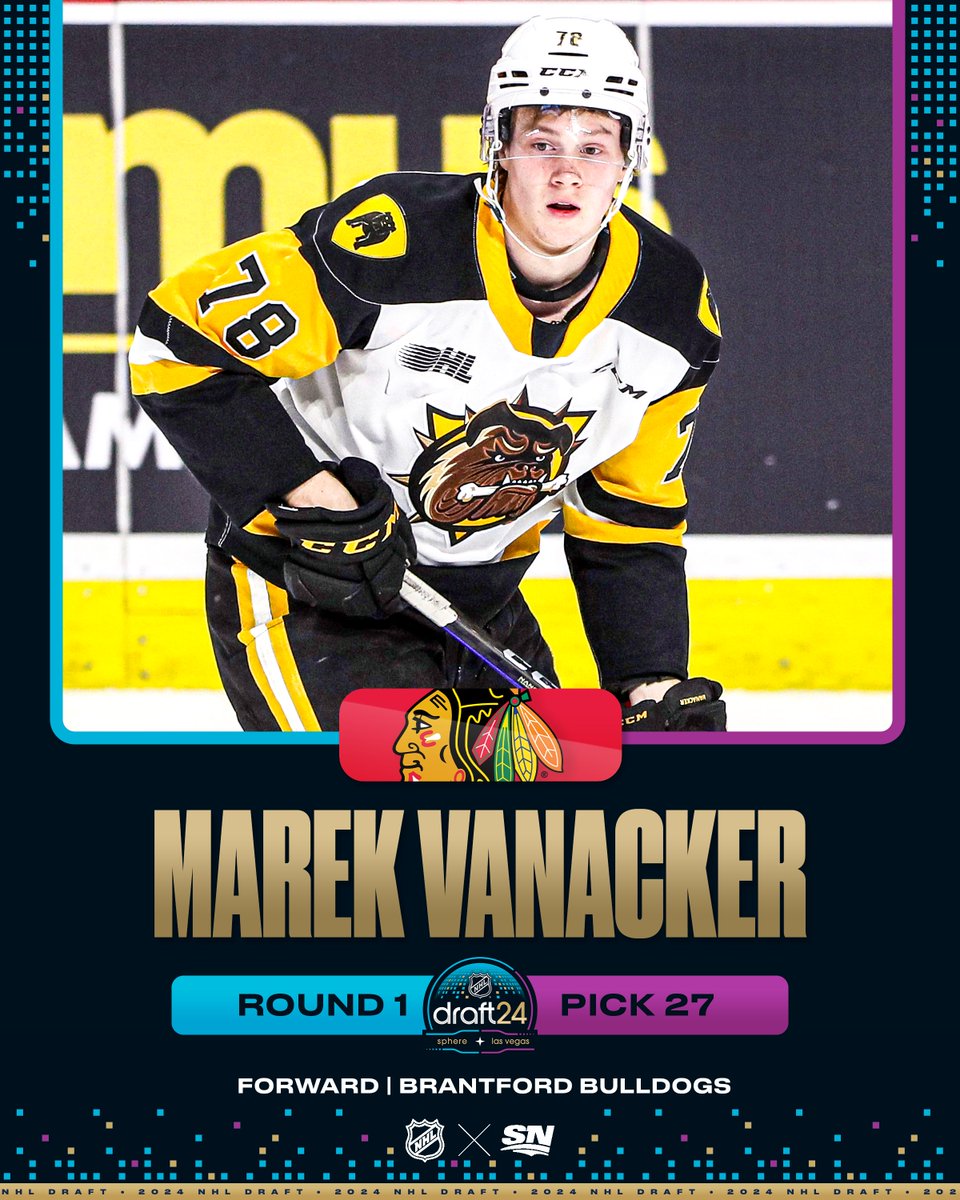 Blackhawks Trade For 27th Overall Pick in 2024 Draft, Select OHL ... Blackhawks Trade For 27th Overall Pick in 2024 Draft, Select OHL ...