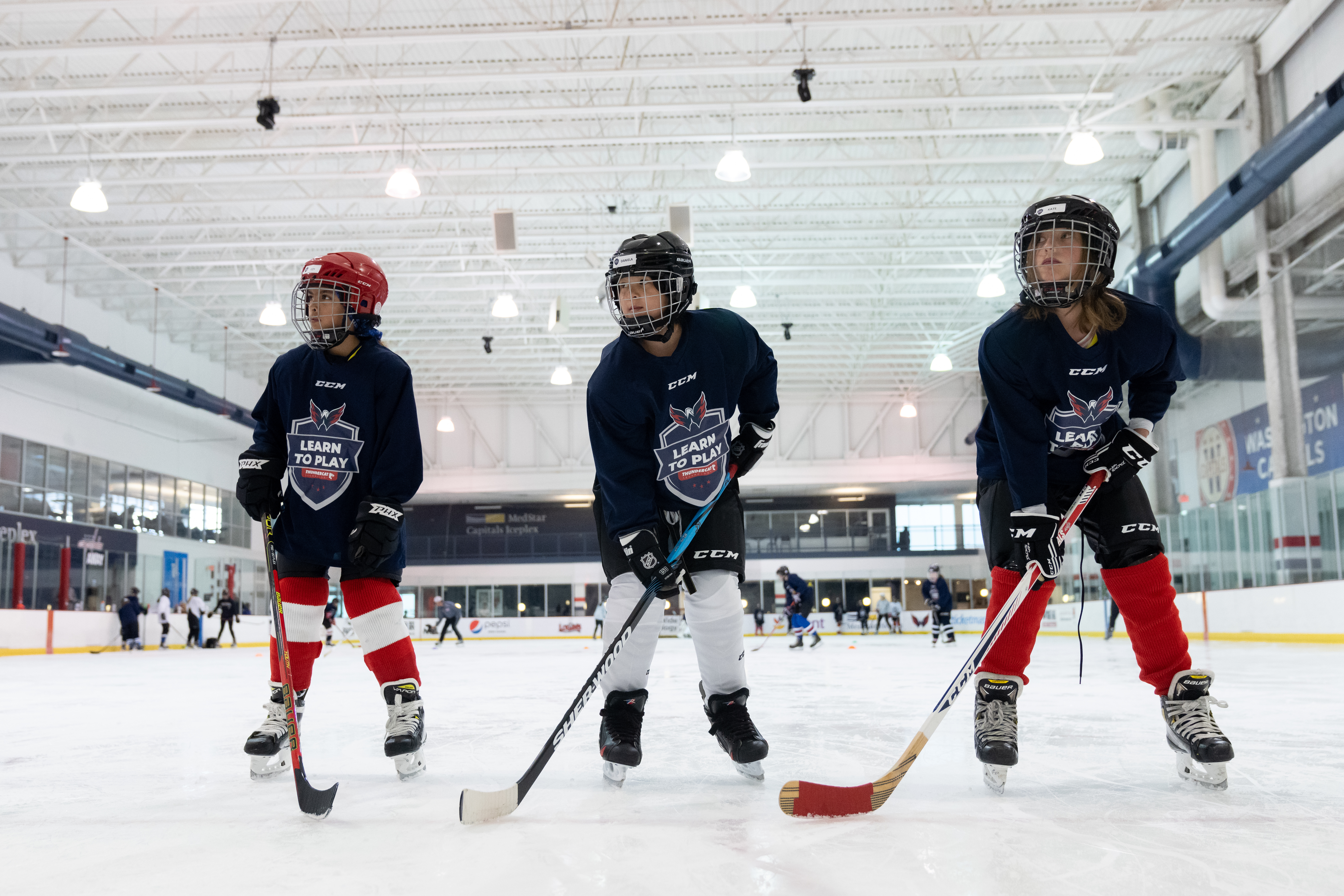 Capitals Win Social Impact Award For Women's And Girls' Hockey Program