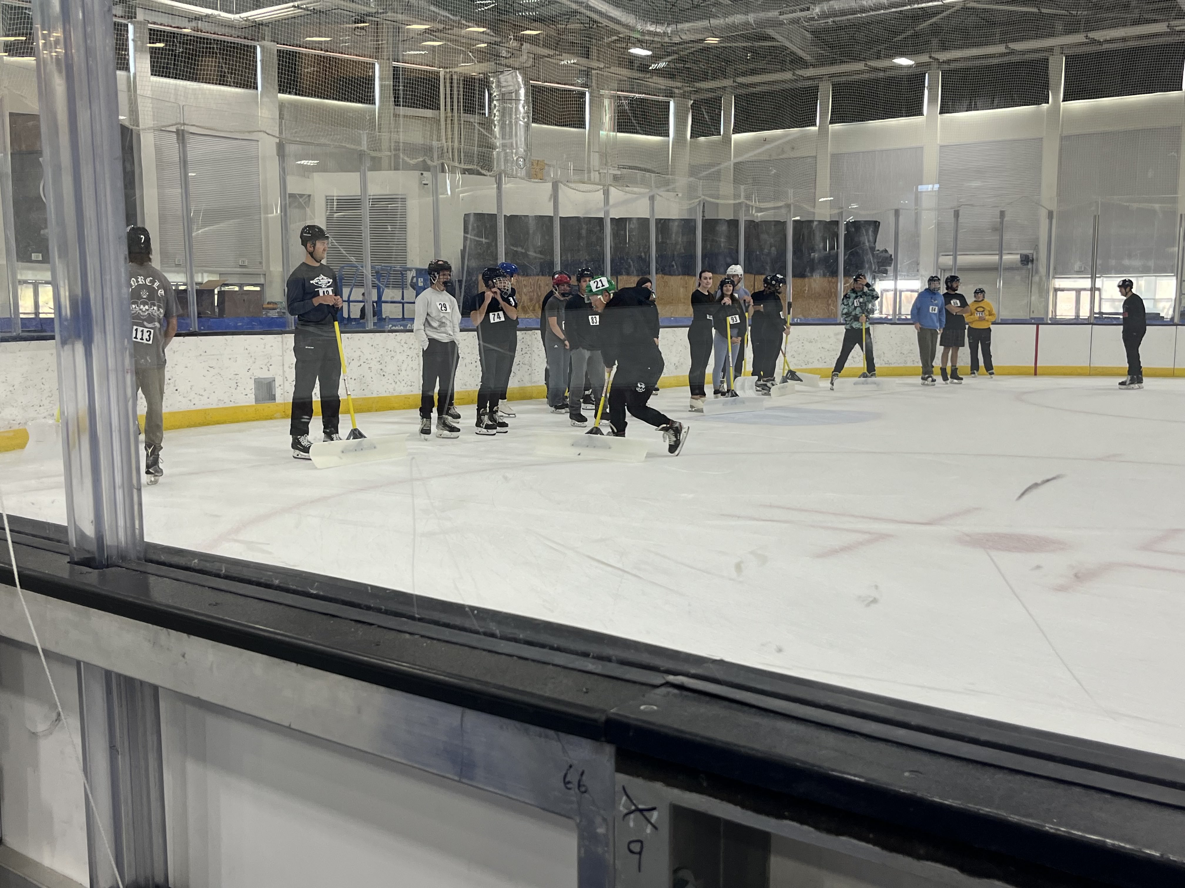Utah HC Ice Crew Auditioners Take To The Rink At New Olympic Oval