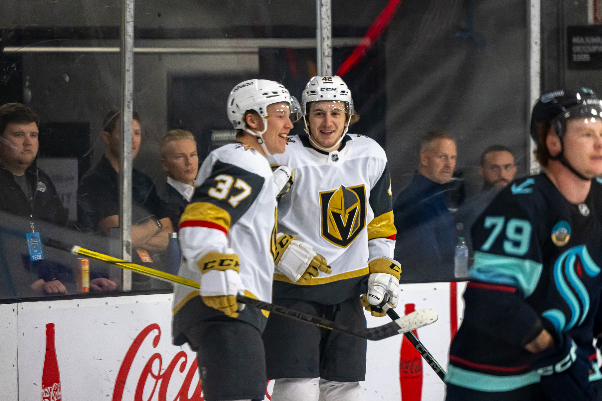 Golden Knights Holdoff The Kraken To Win 5-3 At The 2024 NHL Rookie Faceoff