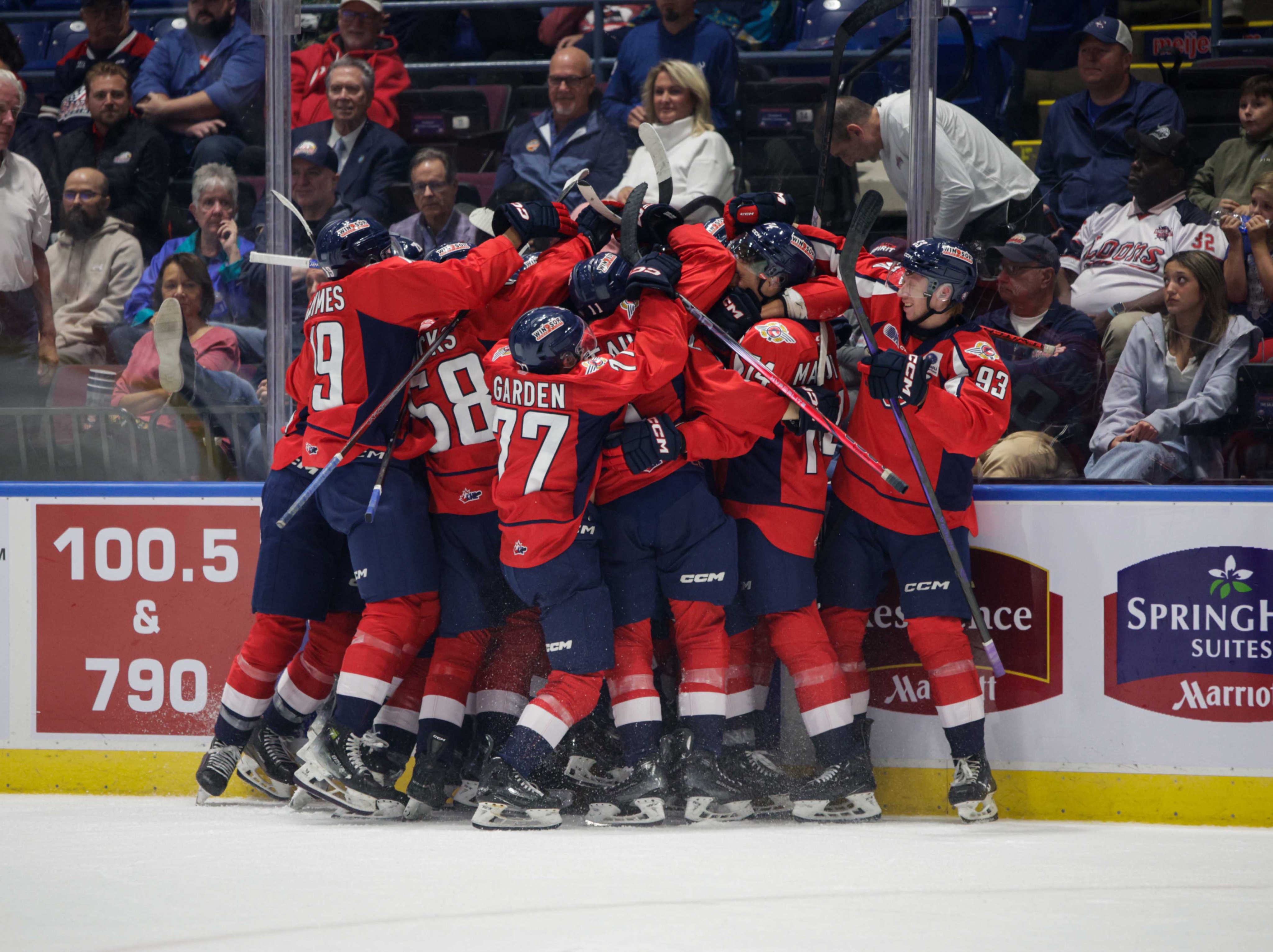 Jack Nesbitt & The Windsor Spitfires Spoil Saginaw's Banner Raising Night in OHL's 2024-25 ...