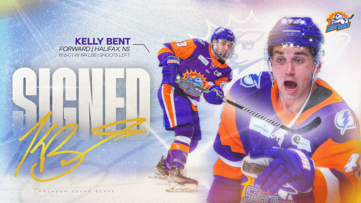 Solar Bears Re-Sign Bent, Sign Four Players to Tryouts Solar Bears Re-Sign Bent, Sign Four Players to Tryouts