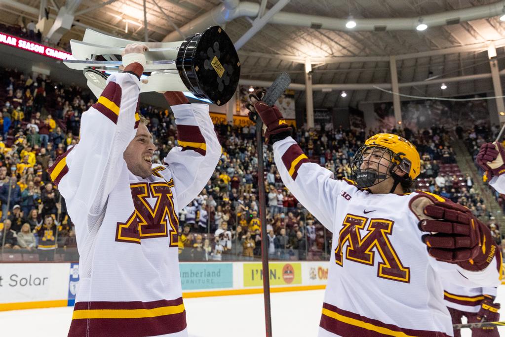 'We're super close': Former Gopher Captains Faber and Walker suit up ...