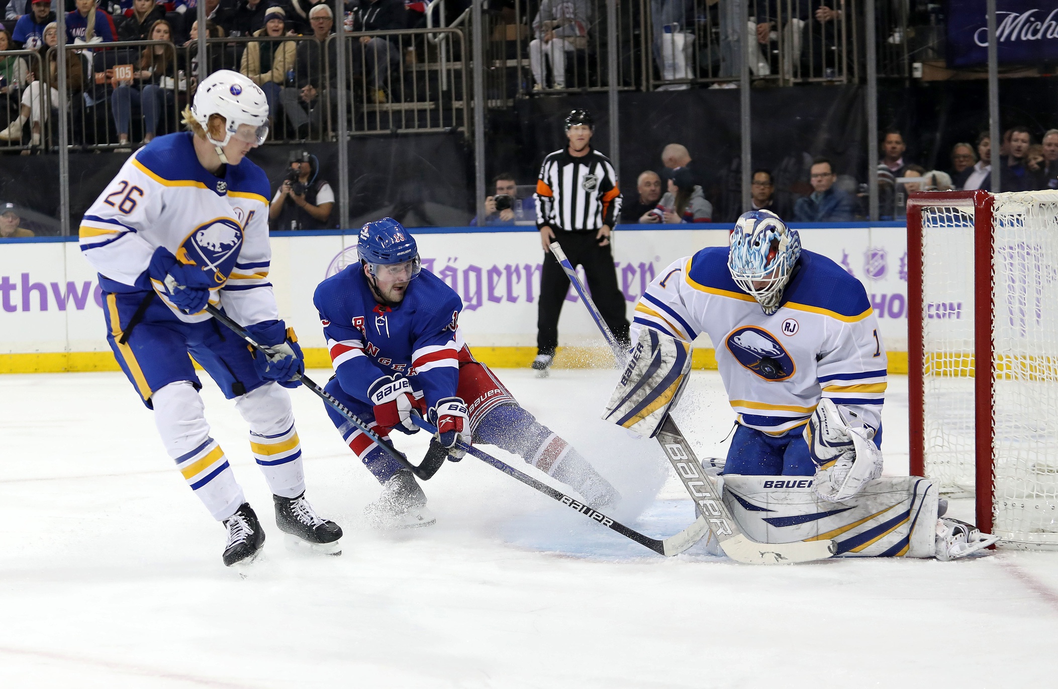Three Takeaways From The Buffalo Sabres 5-1 Win Over The New York Rangers