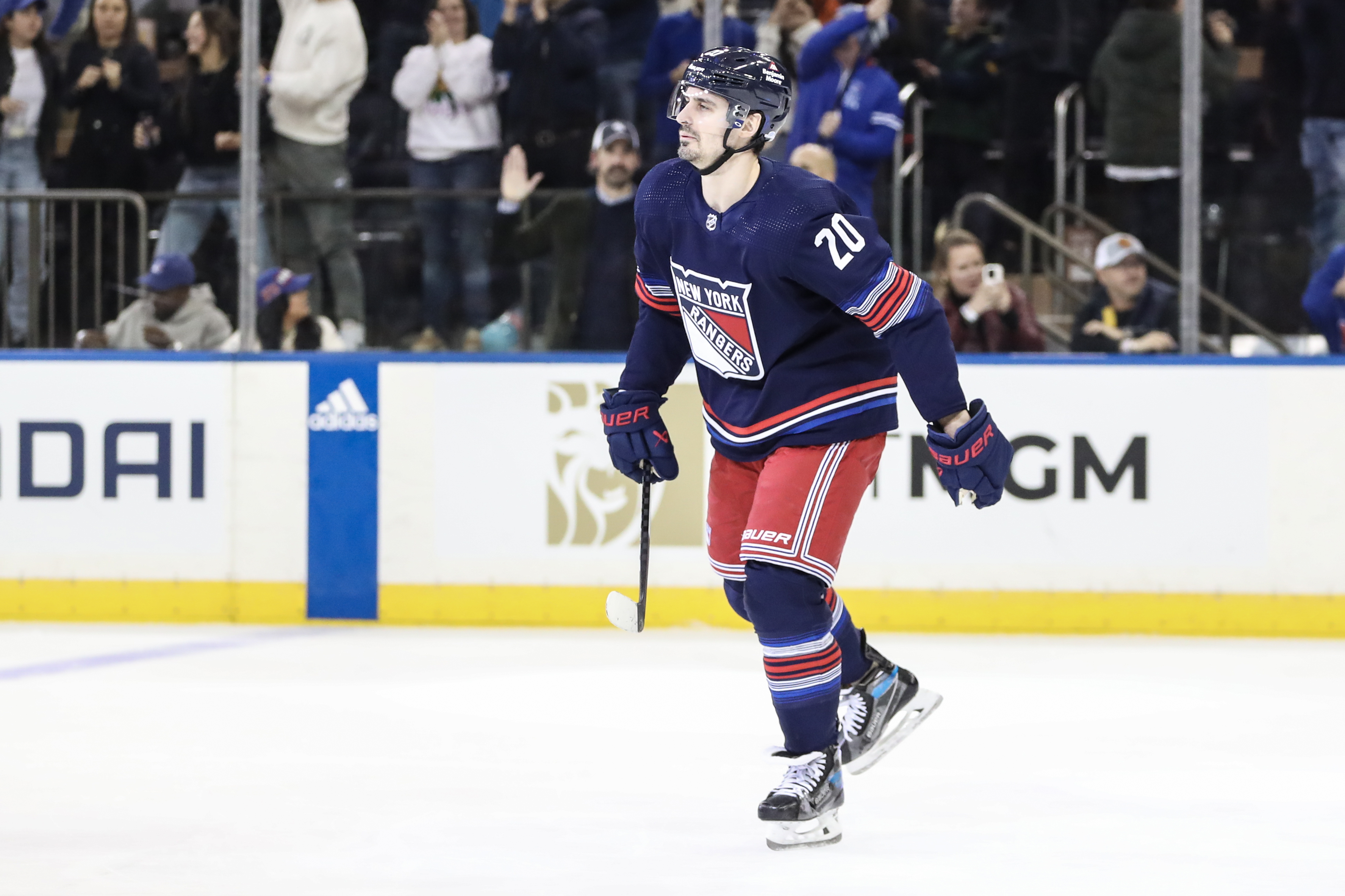 Chris Kreider's Historic Night Helps Rangers Defeat Ducks