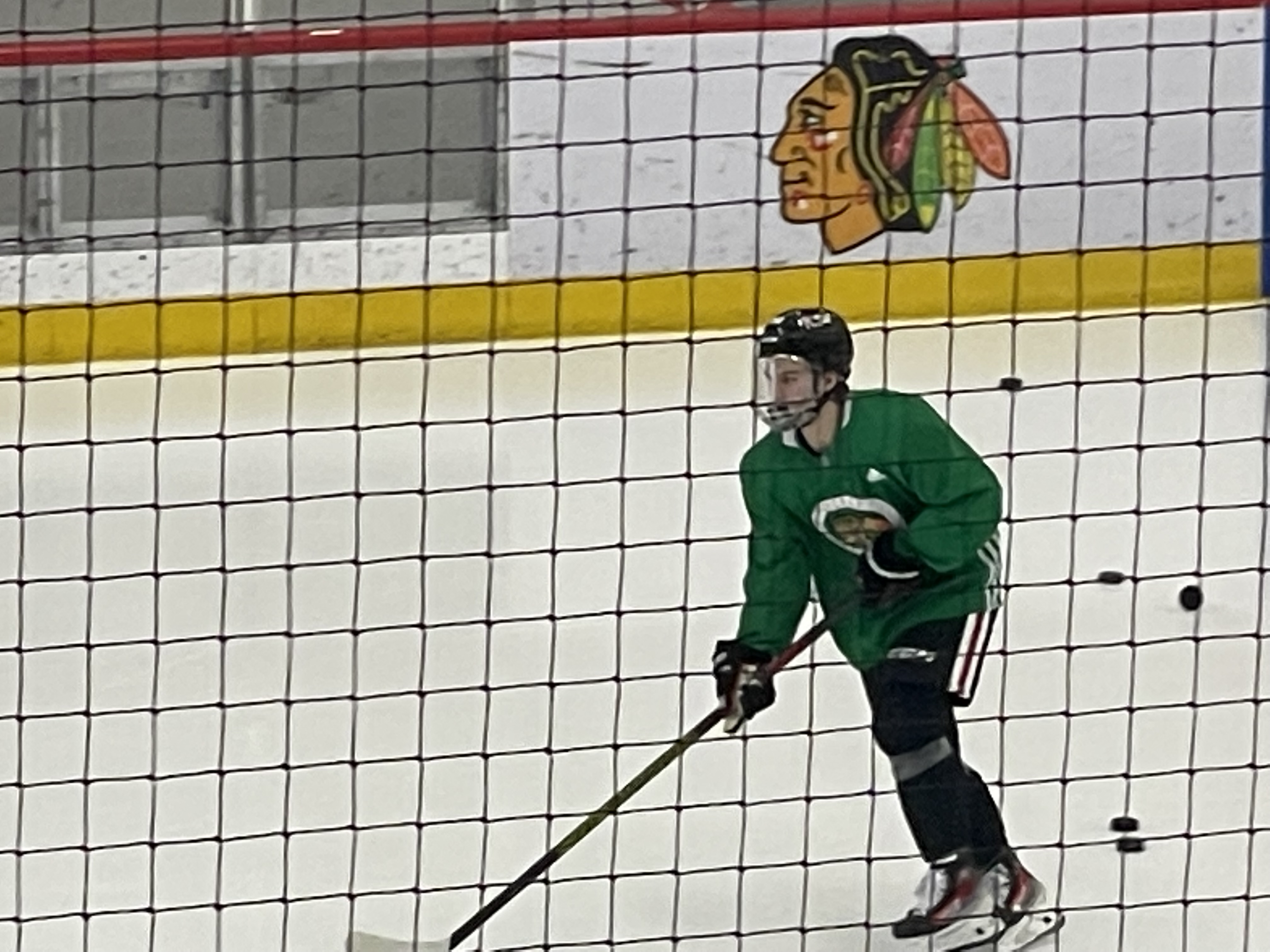 Blackhawks Connor Bedard Back On Ice