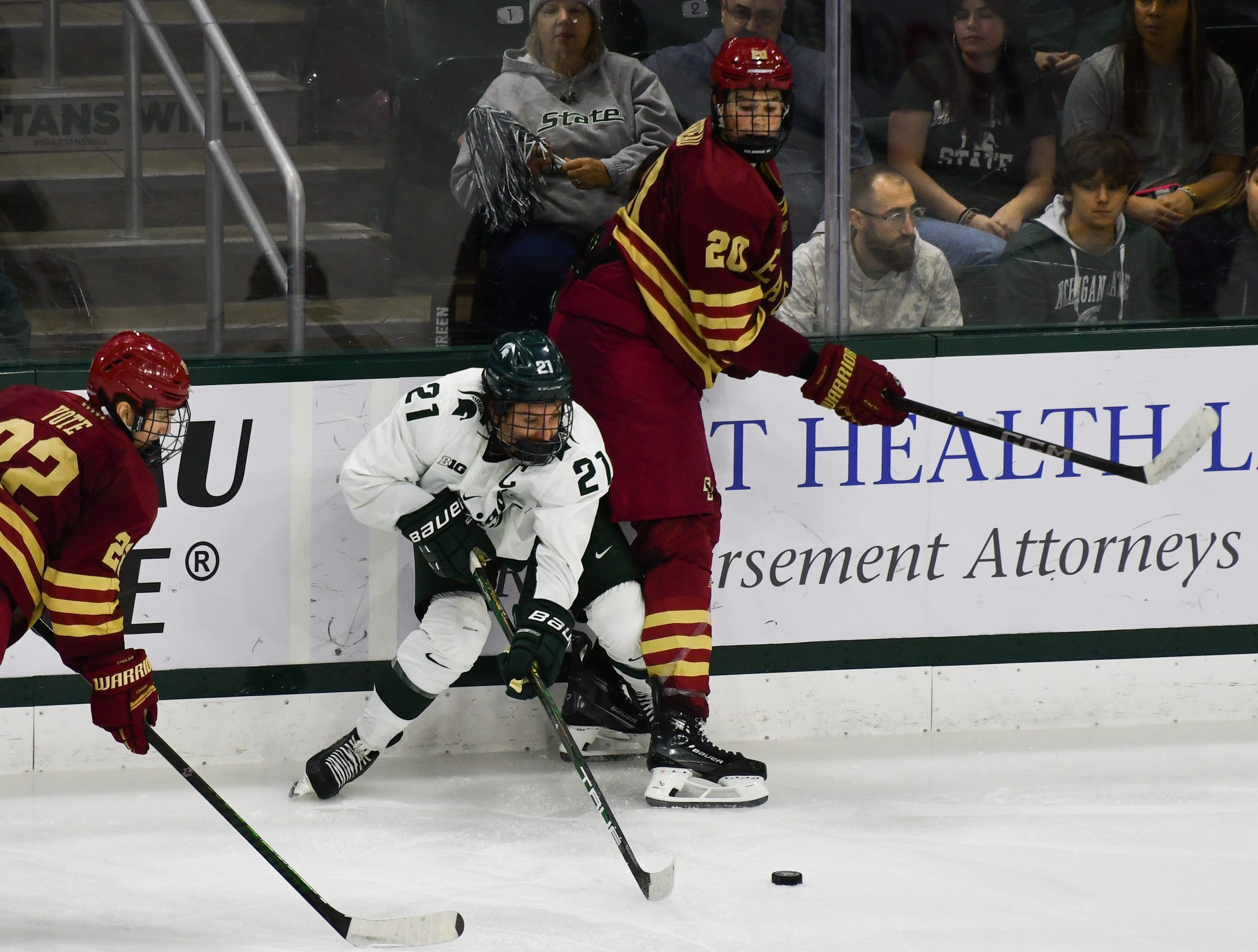 Exciting Bruins Prospect Throws Massive Hit