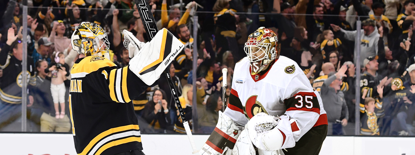 Jeremy Swayman And Linus Ullmark Embrace The Pain