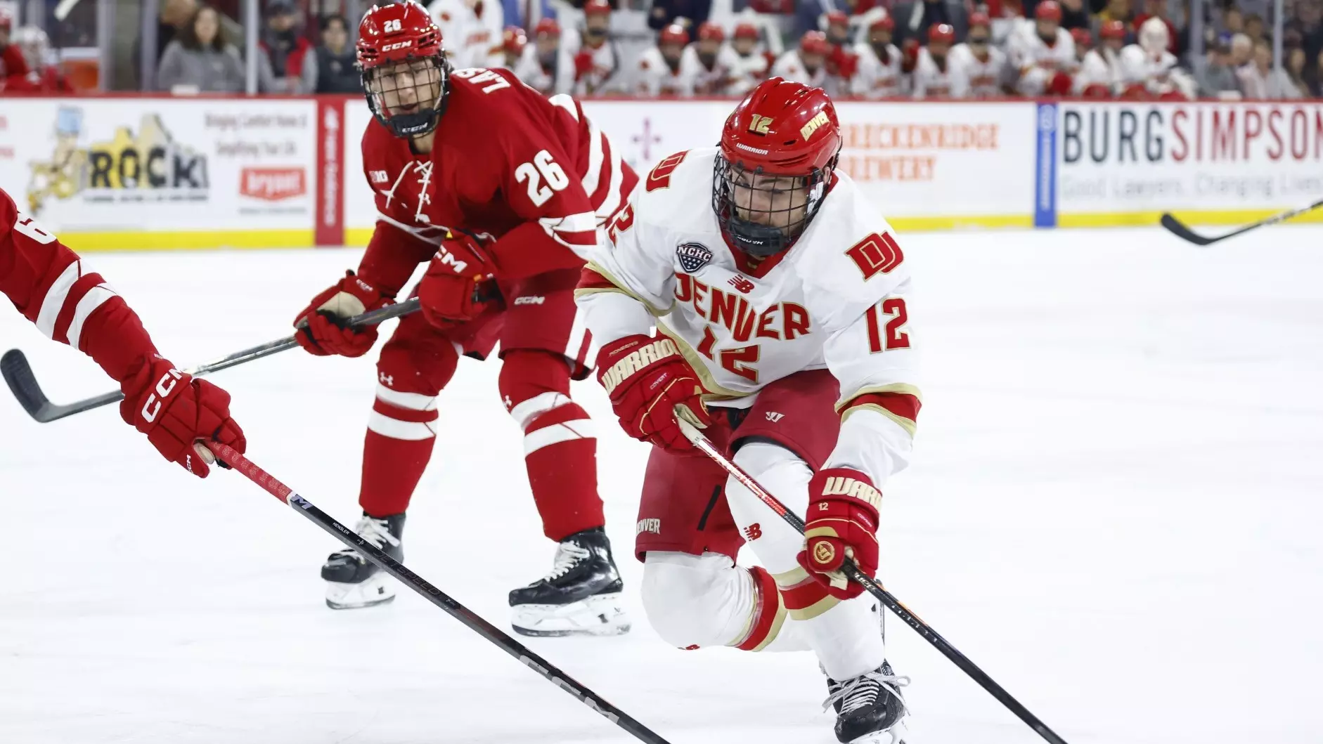 Denver's Sam Harris Among NCHC Honors