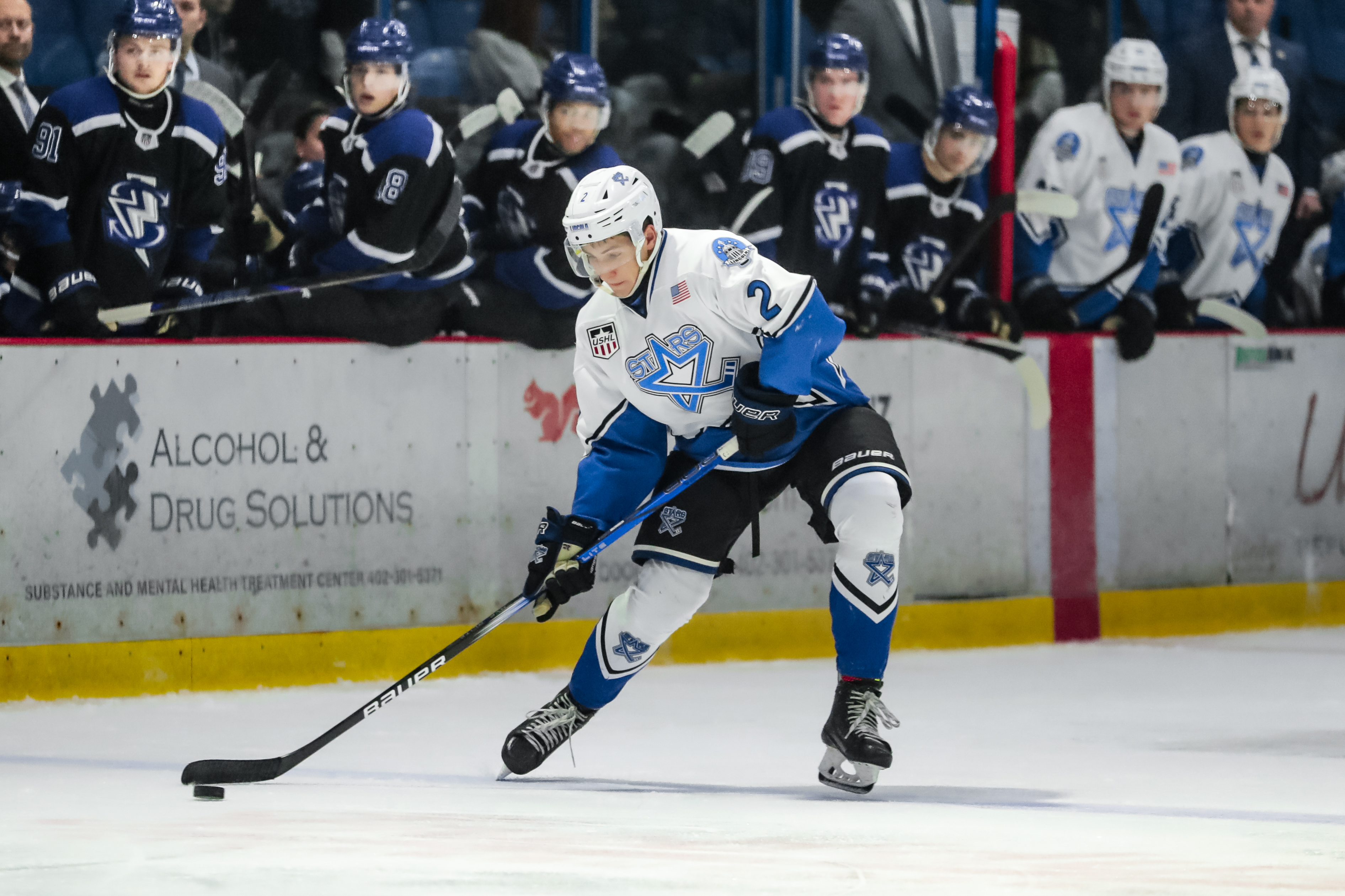 Lincoln Stars' Caeden Herrington Showing Off NHL Caliber Shot