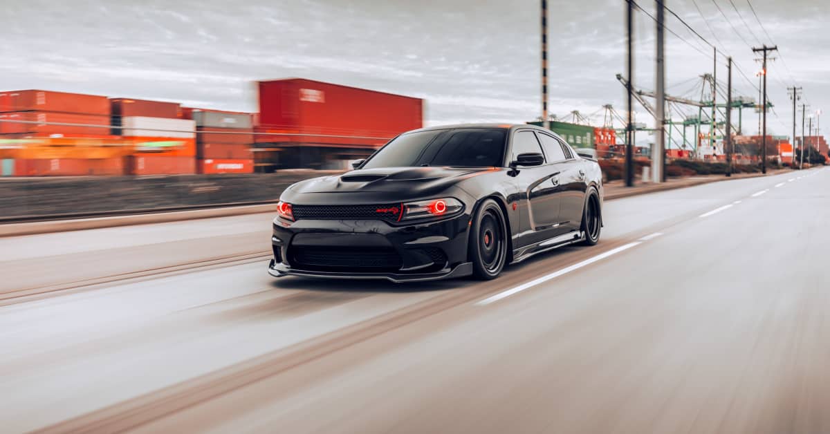 Video: Dodge Challenger Hellcat Crashes Into Truck Causing Rollover And ...