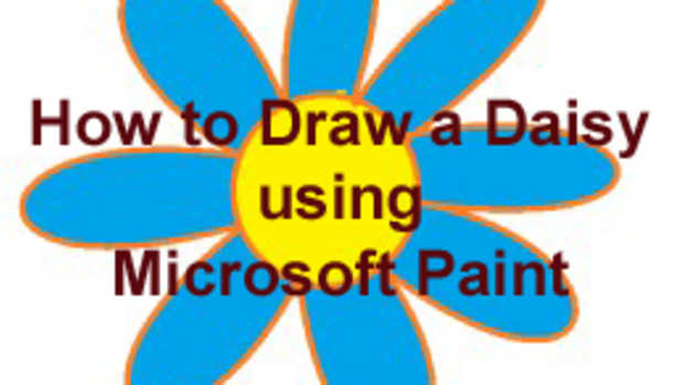 how i draw anime girl using mouse on ms paint