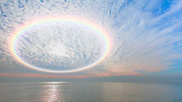Rainbow Rings Are Appearing In the Sky All Over the World And No One ...