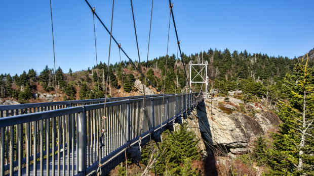 North Carolina Bridge That Sits a Mile High in Elevation Makes Our ...