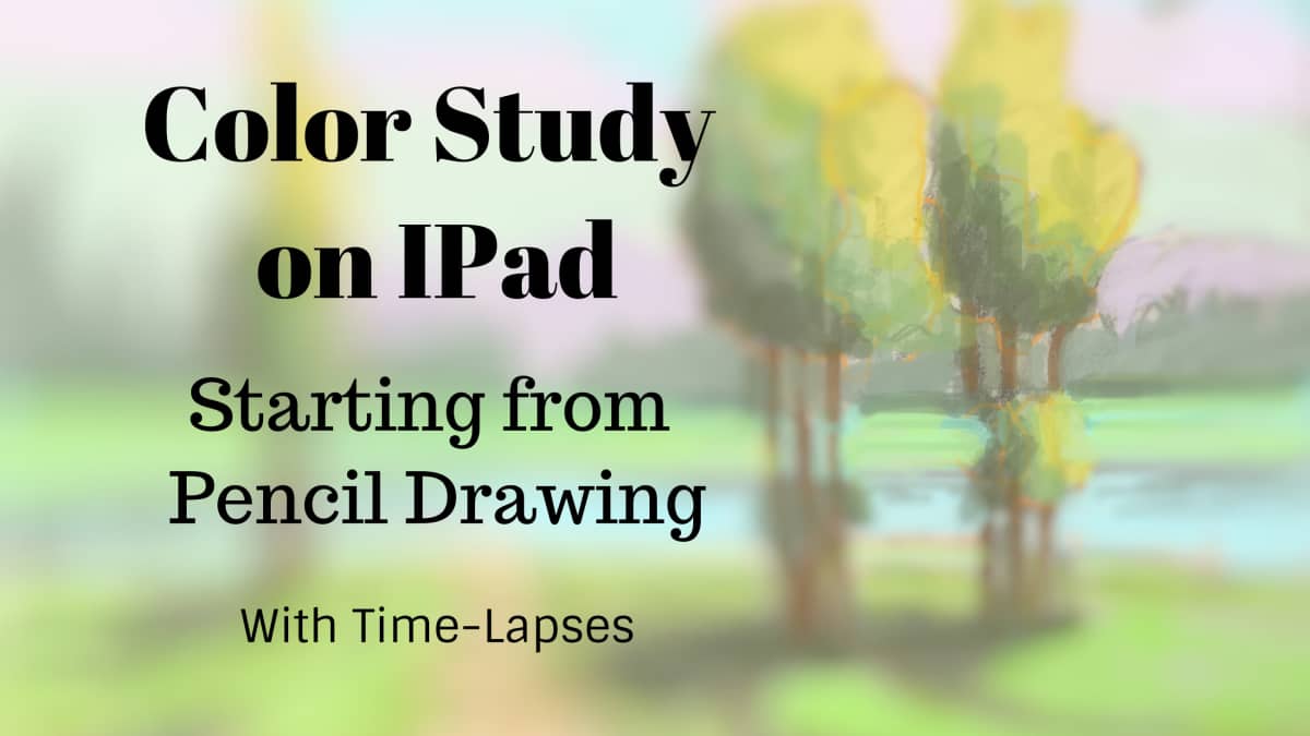how to draw and color on ipad