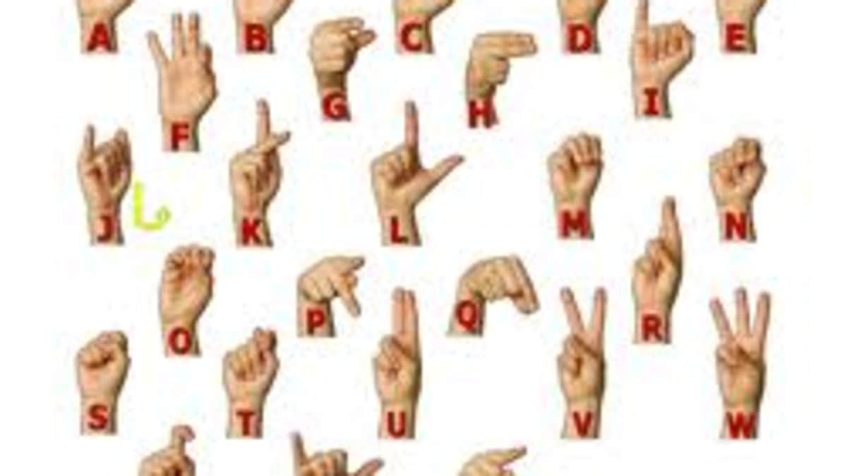 alphabet coloring pages with sign language