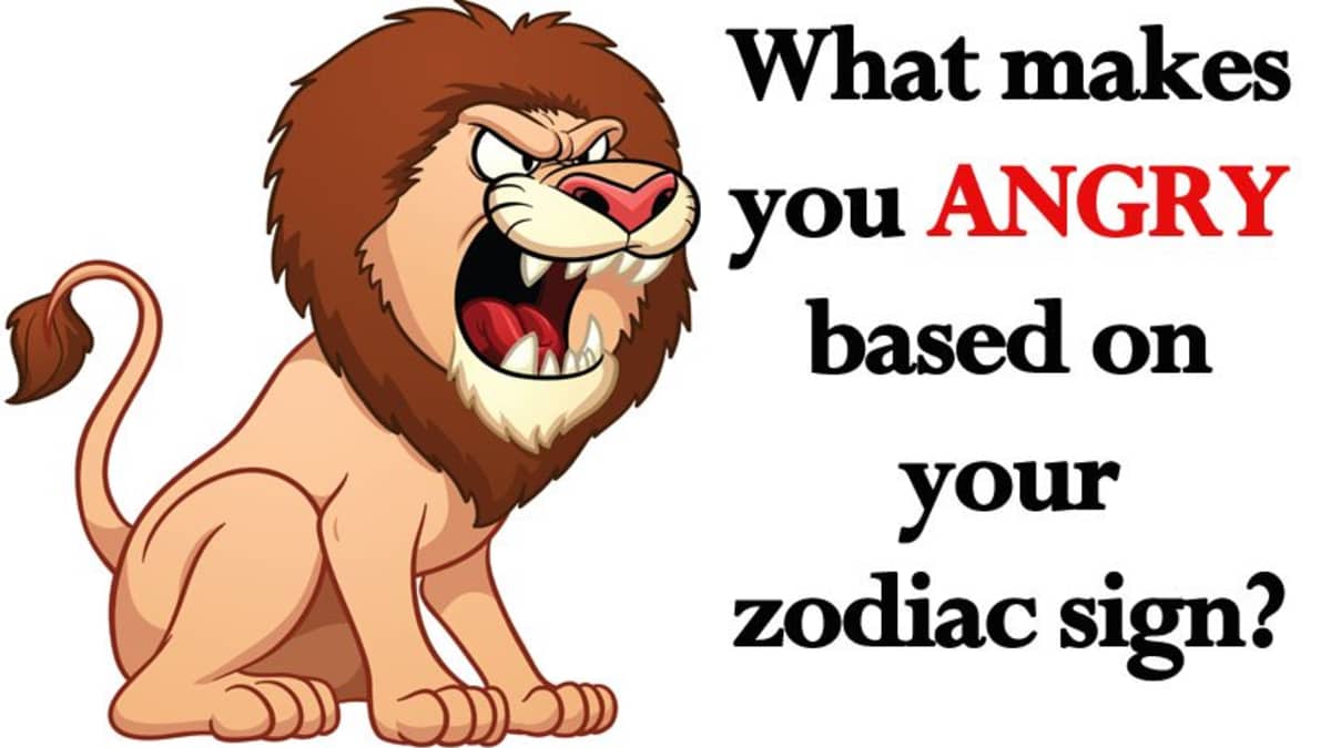 What makes zodiac signs mad 60 photos - Youhoroscope.com