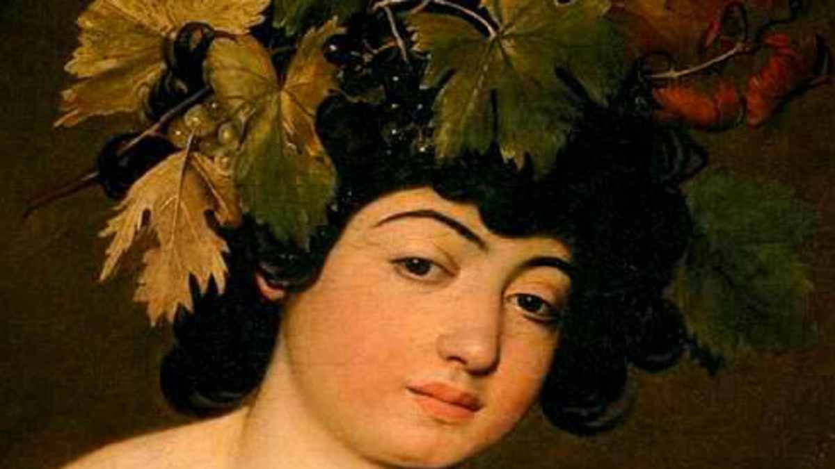 Caravaggio Bacchus Self Portrait