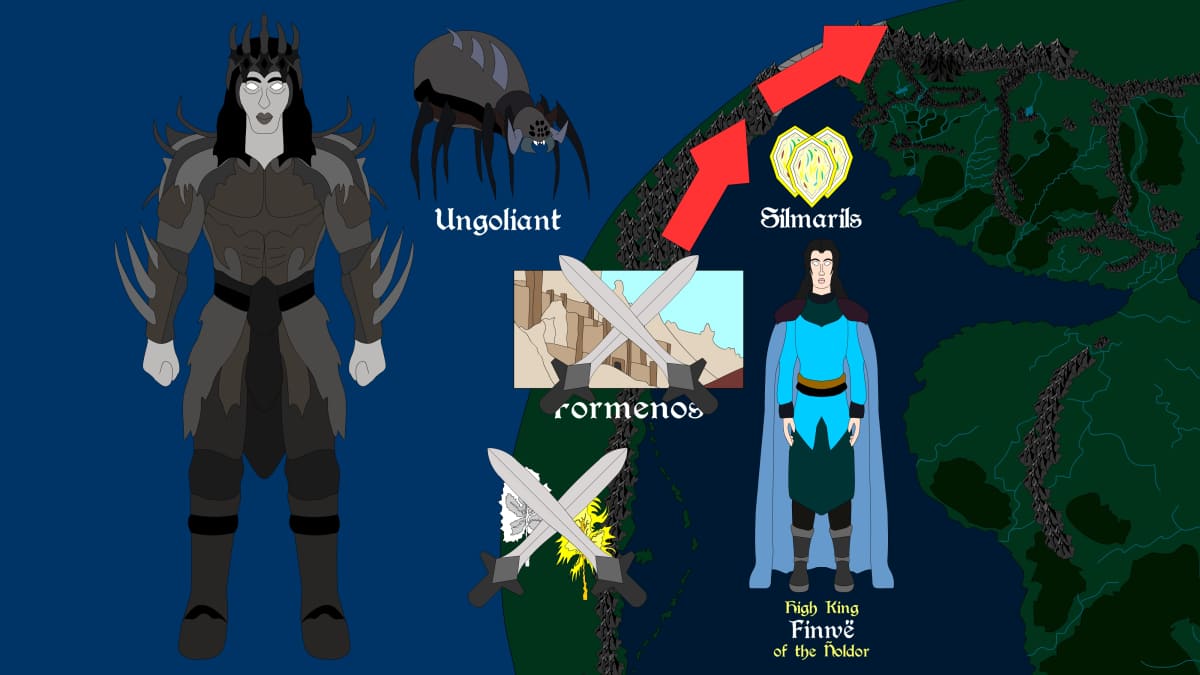 ungoliant attacks morgoth