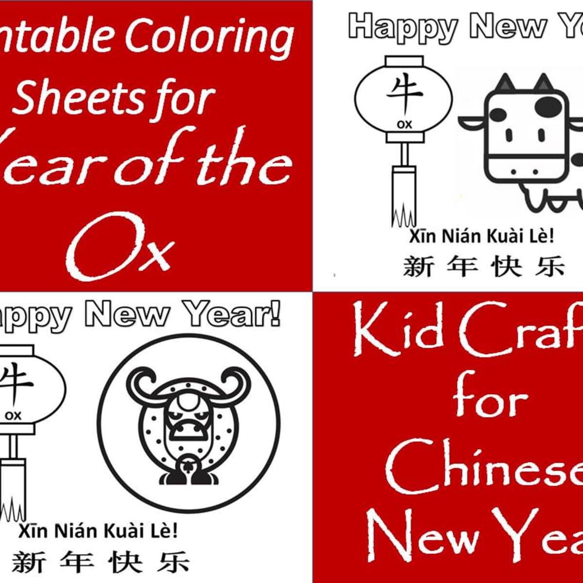chinese zodiac coloring pages printable
