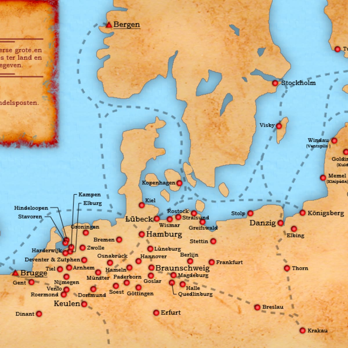 Hanseatic Trade Route