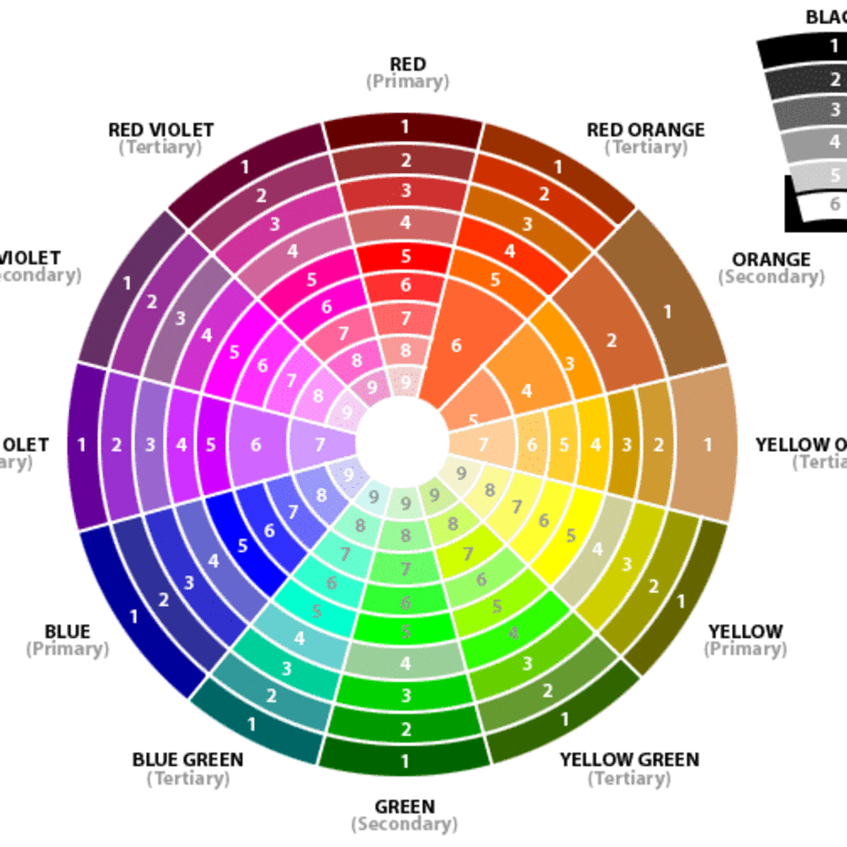 makeup colour wheel