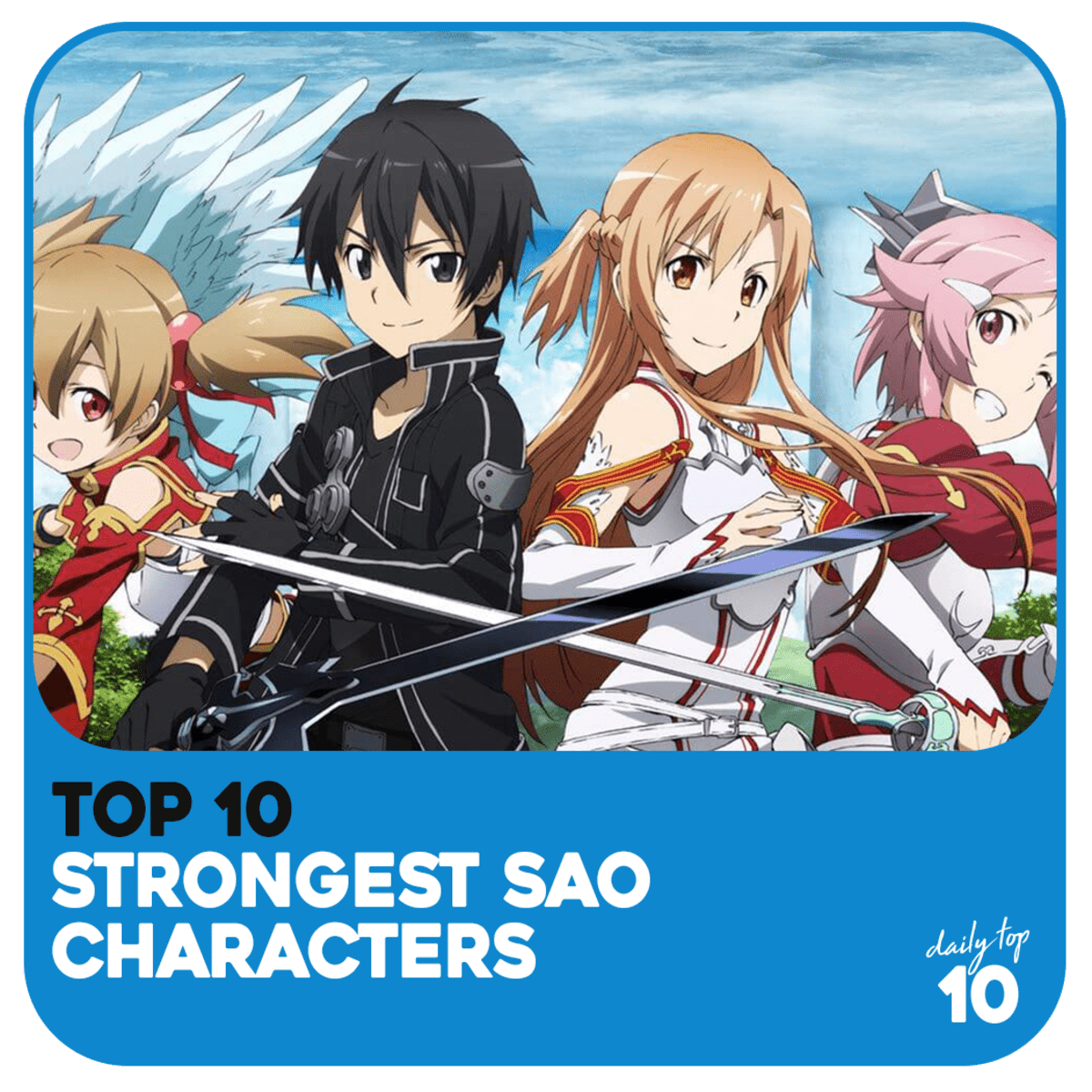 Sword art online characters store