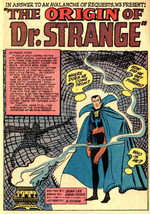The Mystical History of Doctor Strange - HubPages